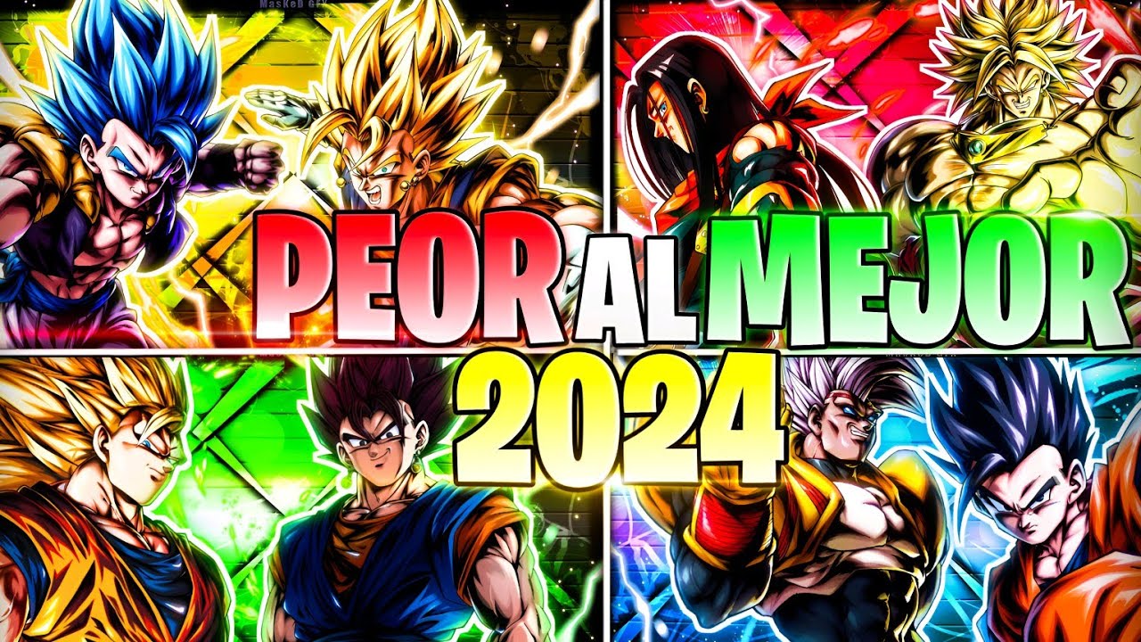 TODOS los LEGENDS LIMIT del 2024 del PEOR al MEJOR | Dragon Ball ...