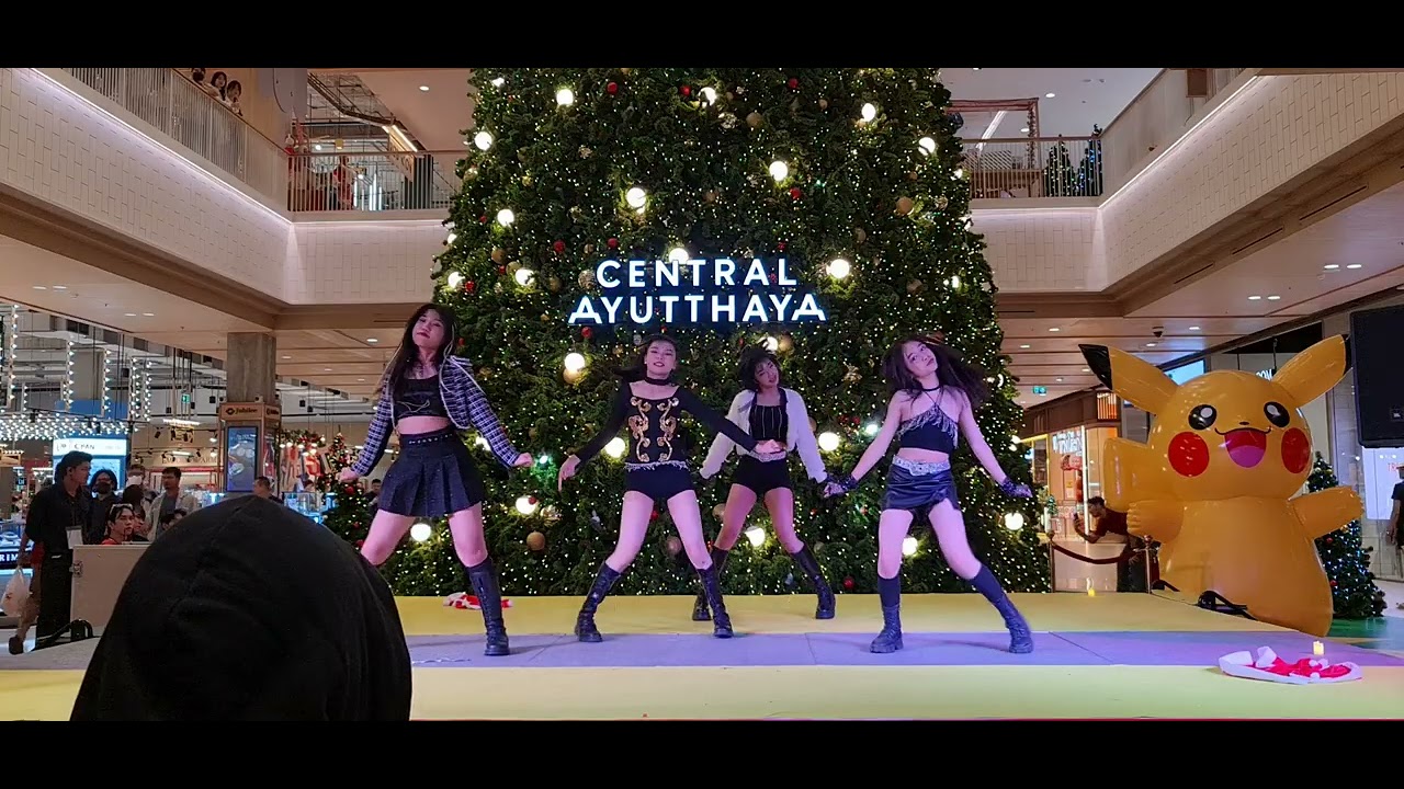 🏅D-Cipher cover Blackpink Intro+Typa girl+The girls.@Central Ayuthya. - YouTube