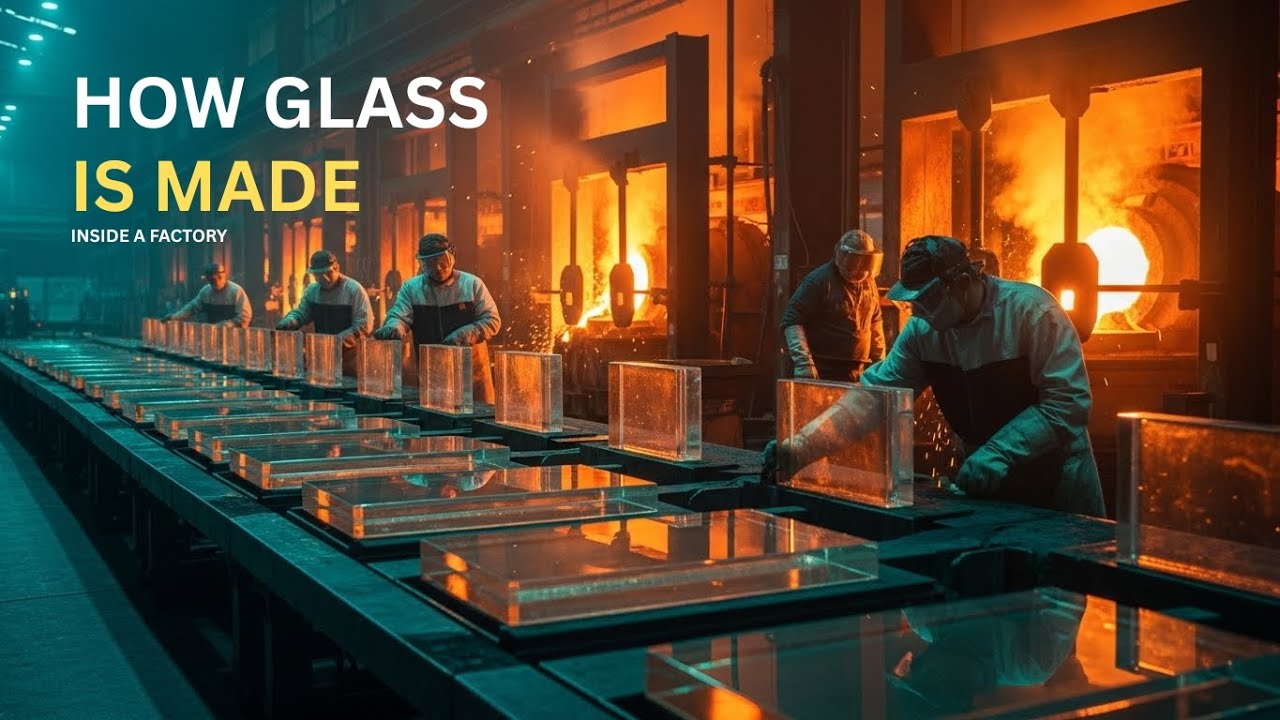 Glass Making Process: From Sand to Glass - YouTube