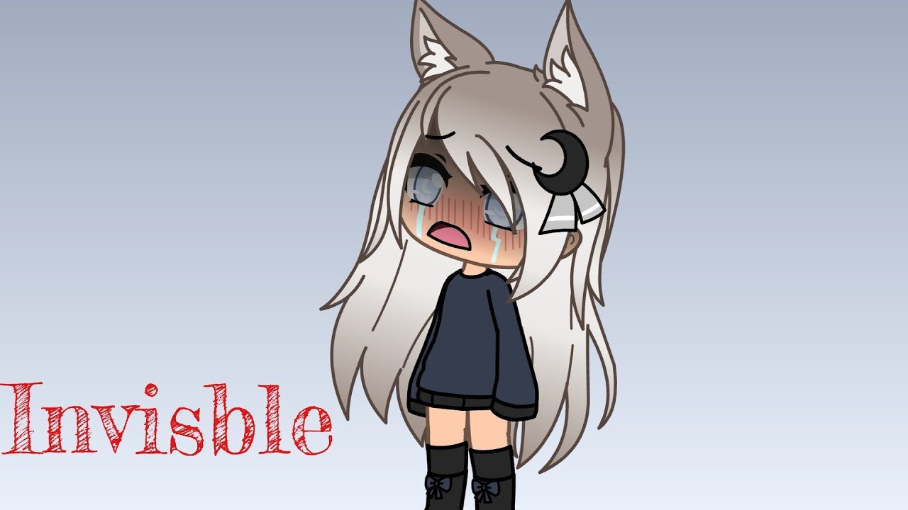 Invisible/Gacha music vid/song link in description - YouTube