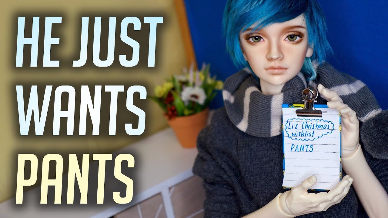 He just wants pants [BJD Stop Motion] - YouTube