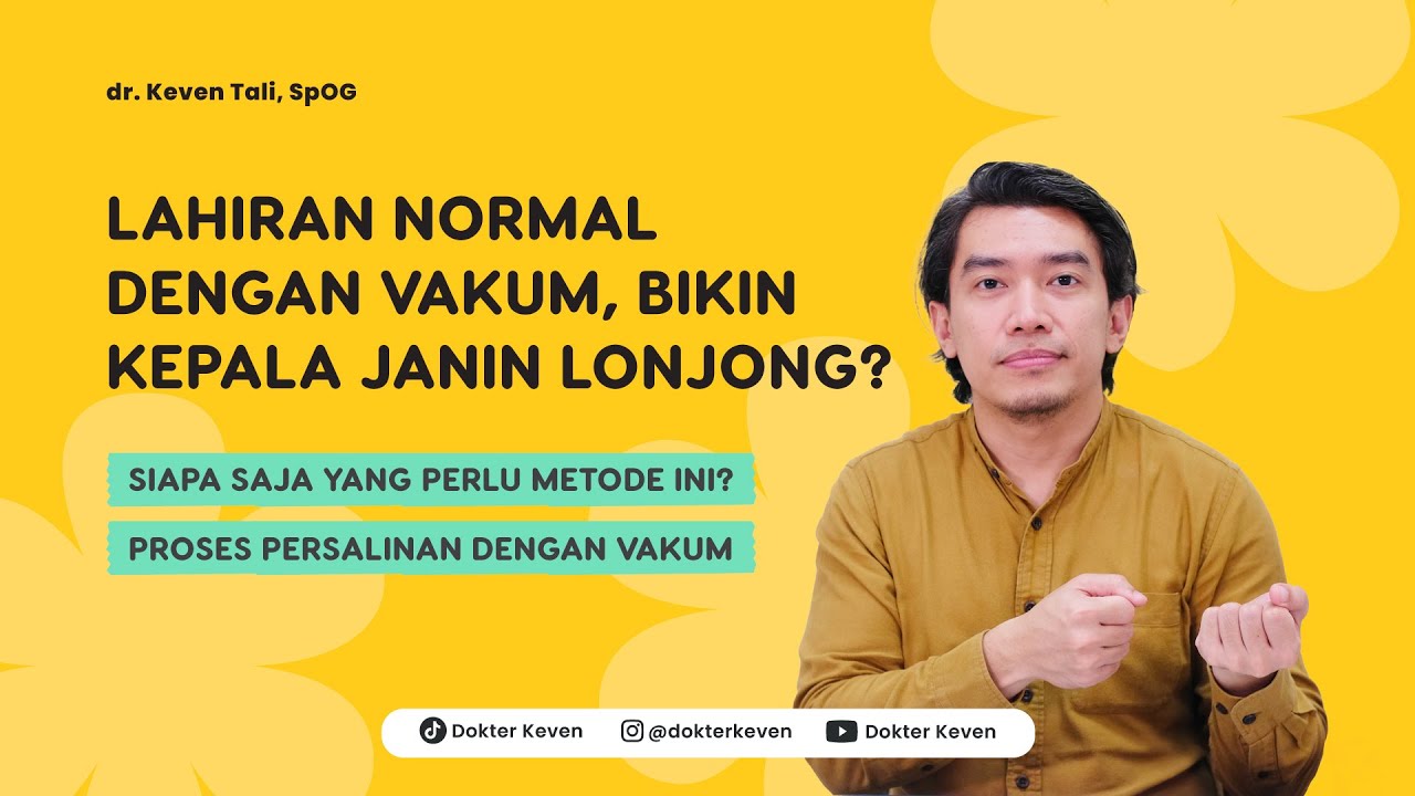 Lahiran Normal Dengan Vakum, Bikin Kepala Janin Lonjong? - YouTube