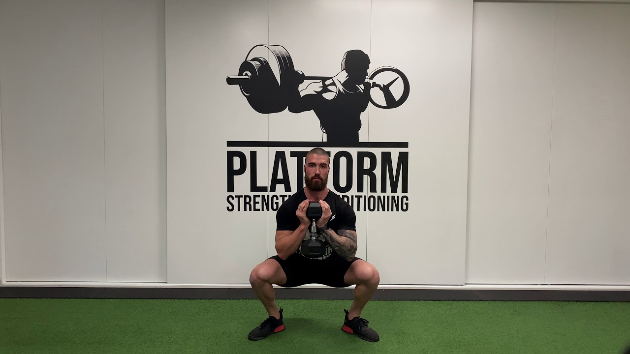 DB Pulse Squat | Platform S&C - YouTube