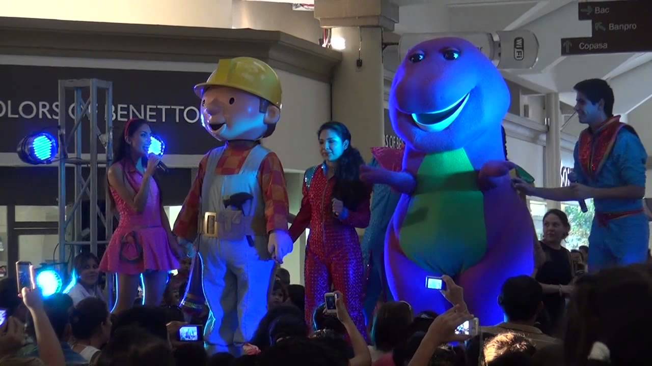 Barney cautiva a los infantes - YouTube