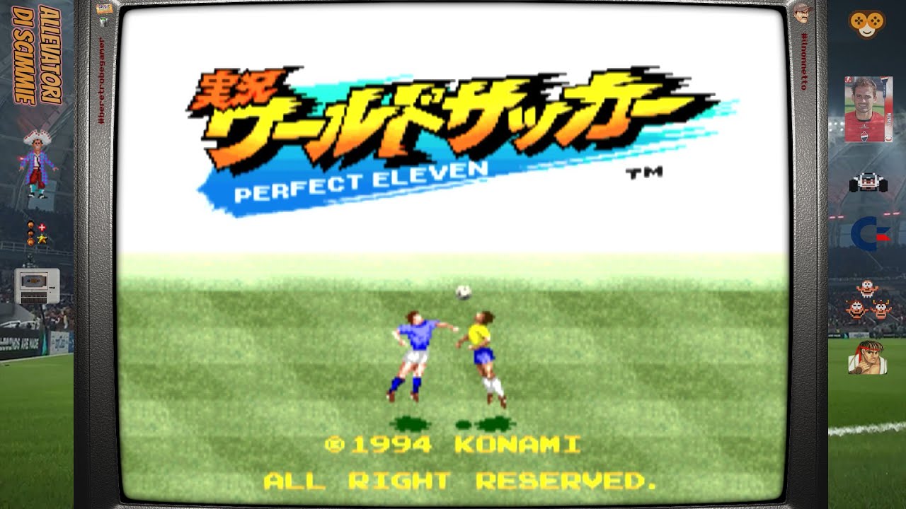 [SUPER FAMICOM] - JIKKYOU WORLD SOCCER: Perfect Eleven (FULL ...