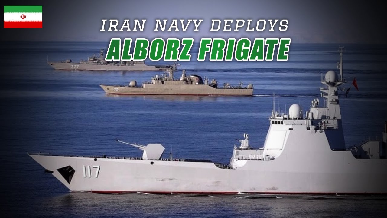 Amazing! Iran Navy Deploys Alborz Frigate To The Persian Gulf - YouTube