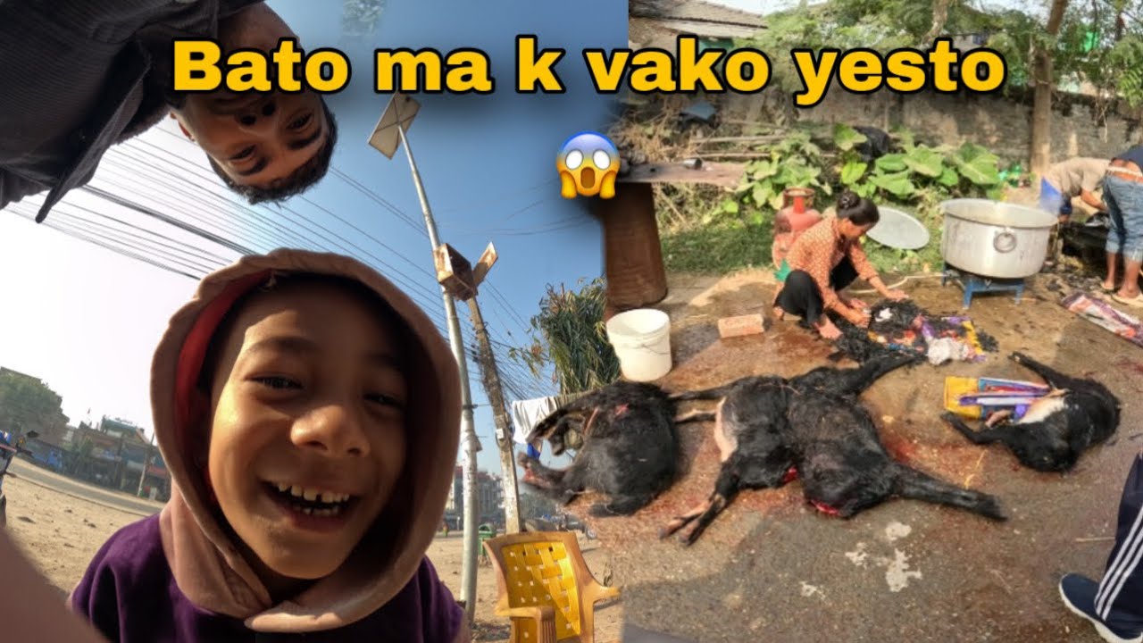 Batoma k garya yesto 😱😱|| Dar lagyo malai ta bato vari khasi kateko🤯🤯 ...