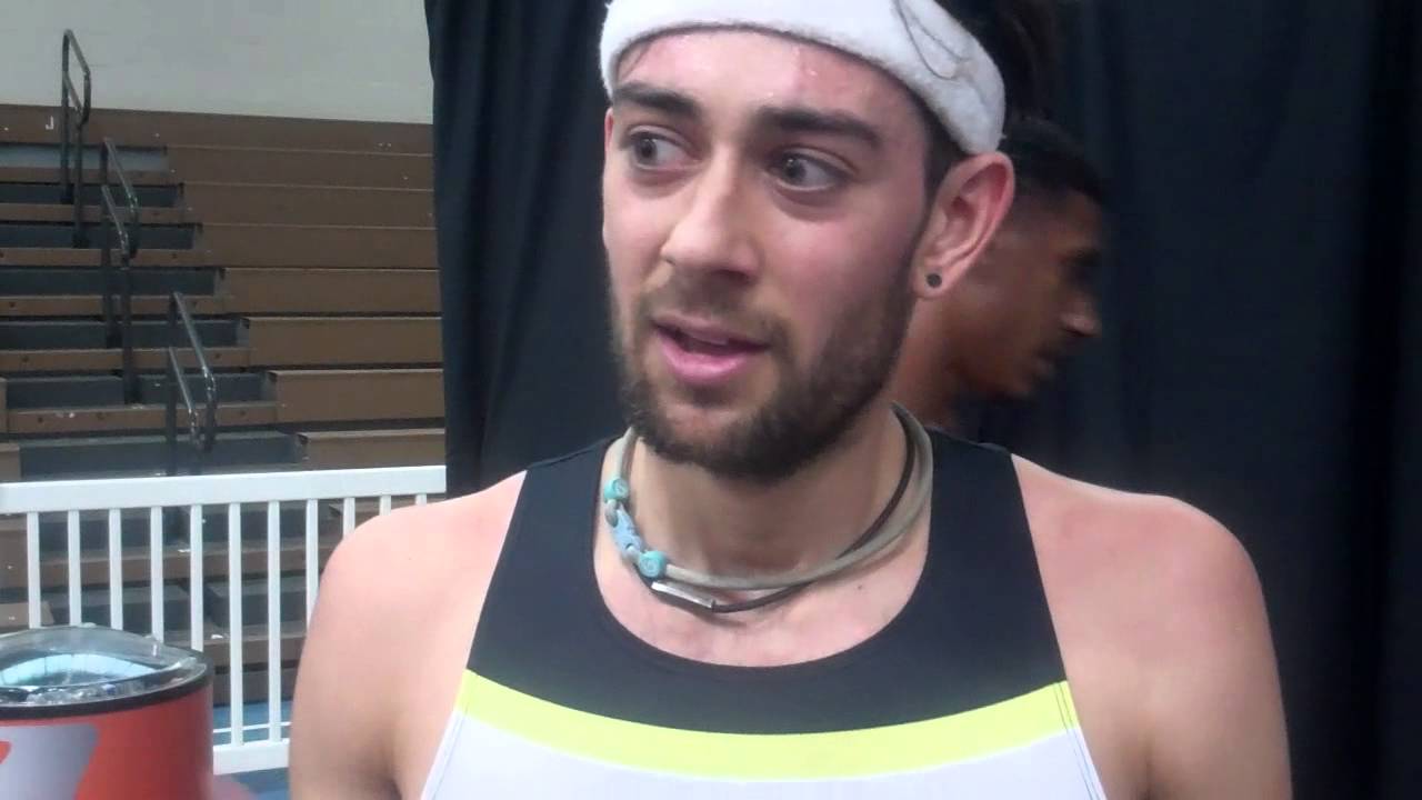 Kyle Merber after qualifying for the final - YouTube