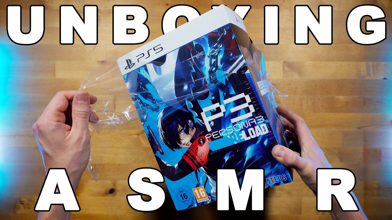 PERSONA 3 RELOAD - AIGIS COLLECTOR'S EDITION / ASMR UNBOXING - YouTube