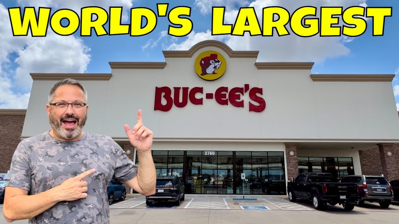 Buc ee s The World s Largest Gas Station And Convenience Store YouTube