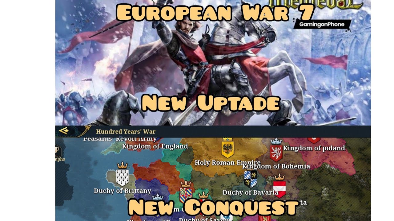 European War 7: Medieval New Uptade 2.0.0 - YouTube