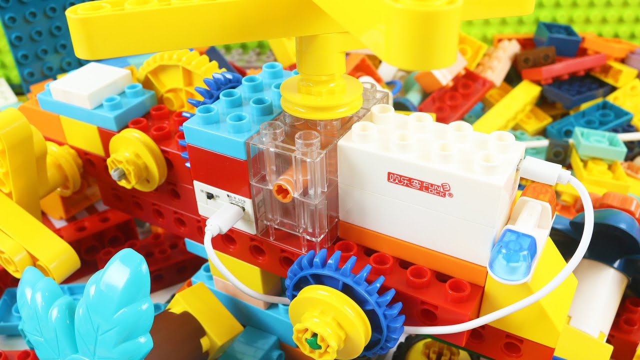 DIY Vehicle Building Blocks How to Make A Helicopter Satisfying Video ...