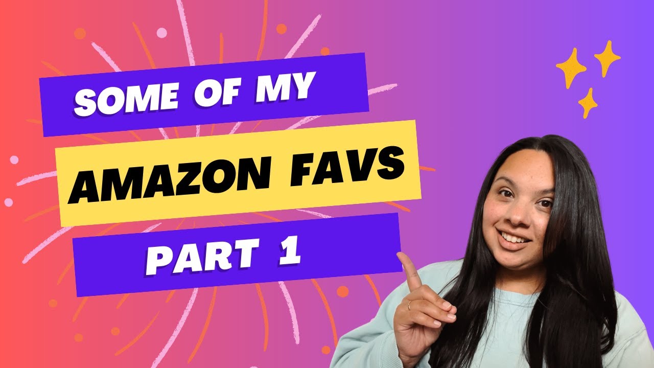Some Amazon Favs | Part 1 - YouTube