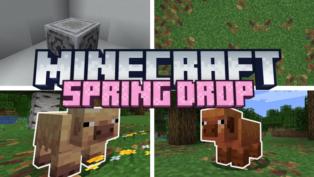 New Pigs, Flowers, Leaves & Lodestone Buff | Minecraft Snapshot - YouTube