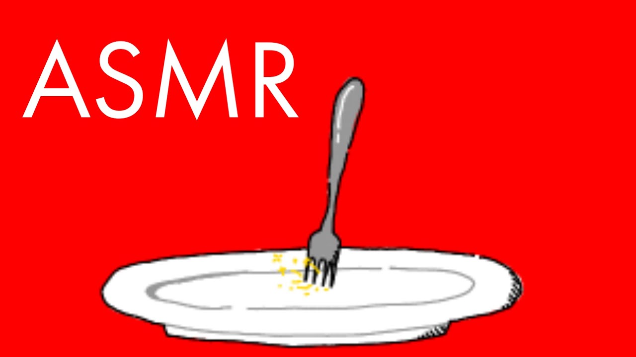 ASMR Fork Scratching on a plate - YouTube