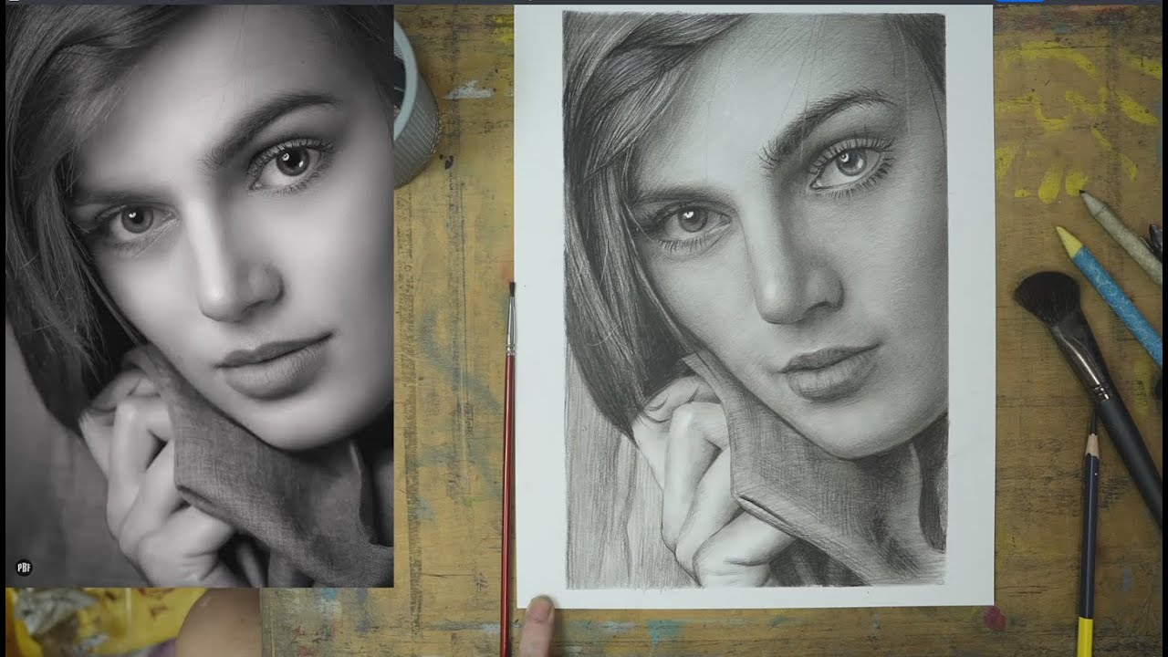 REALISTIC PORTRAIT SHADING - YouTube