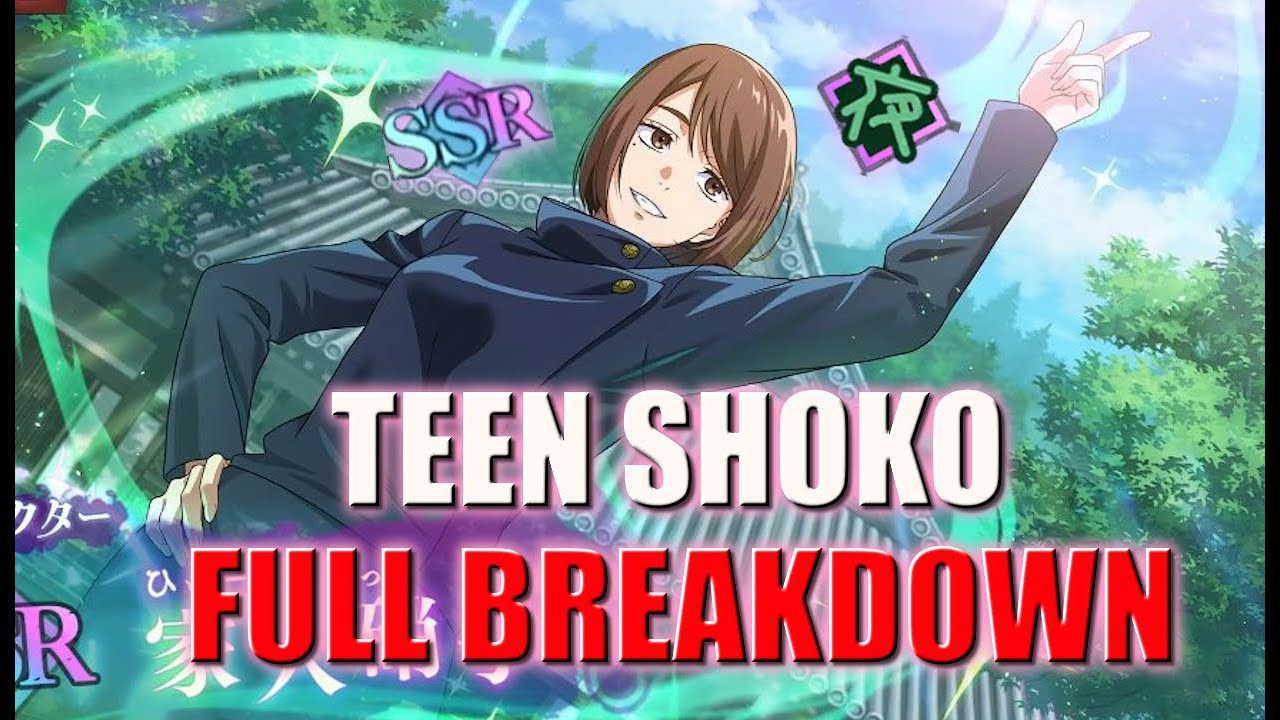 "FWOO HYOI"! SHOKO IEIRI FULL BREAKDOWN! | Jujutsu Kaisen Phantom ...