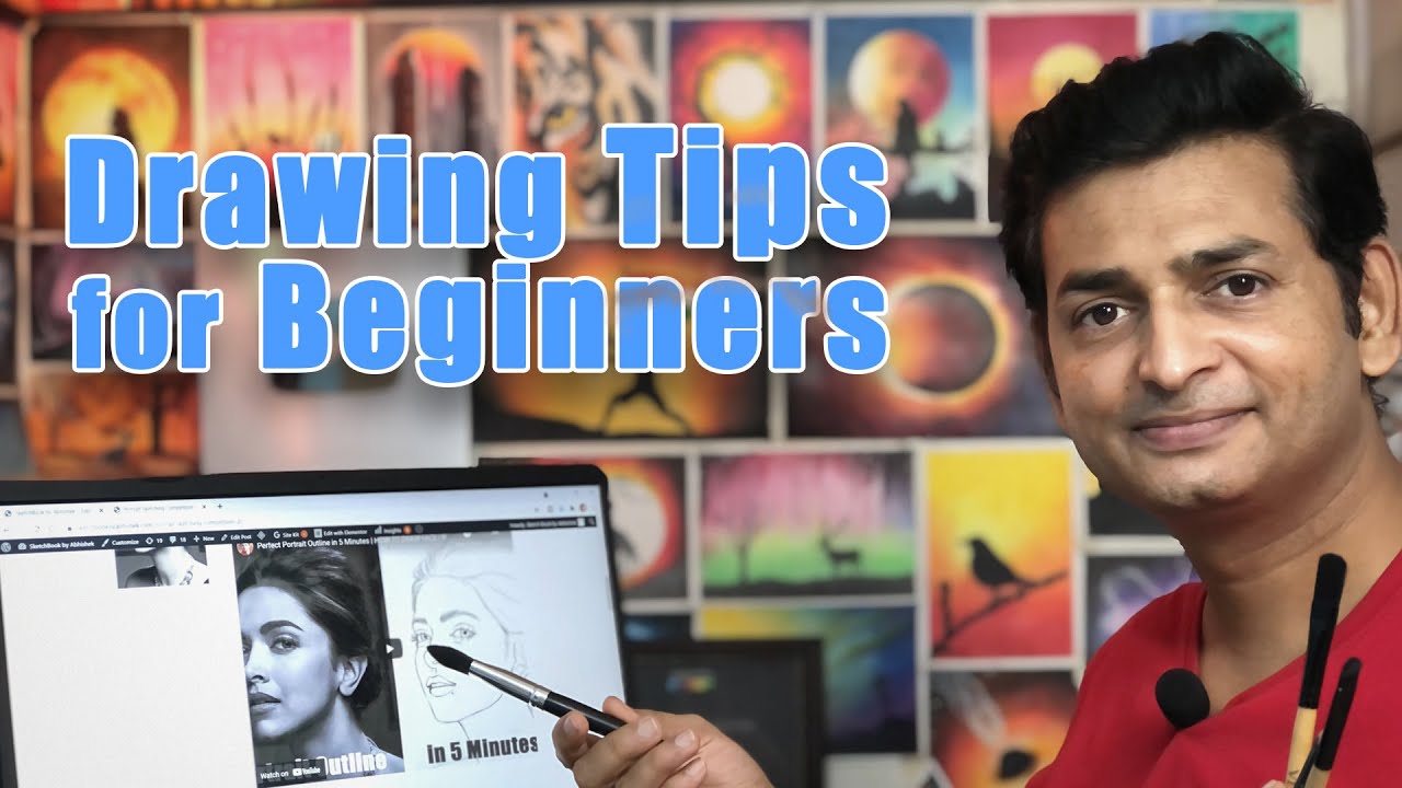 Portrait Drawing for Beginners - Step by Step | Drawing Tips for ...