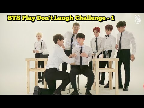BTS Play Don't Laugh Challenge // Part -1 // Real Hindi Dub // Run Ep.2