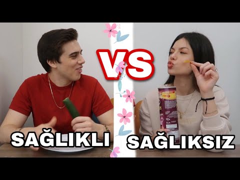 SAĞLIKLI VS SAĞLIKSIZ CHALLENGE I EBRU EREN