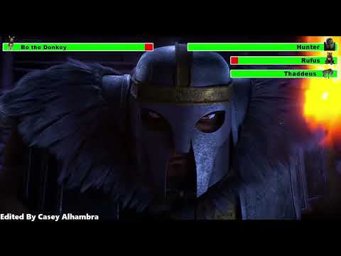 The Star (2017) Final Battle with healthbars