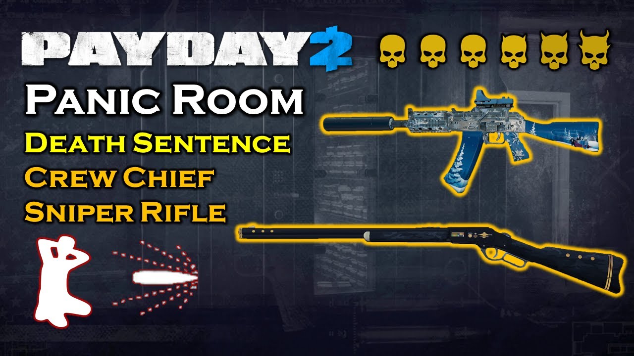 Payday 2 Crew Chief / Sniper Rifle (0 Crew Down) - YouTube