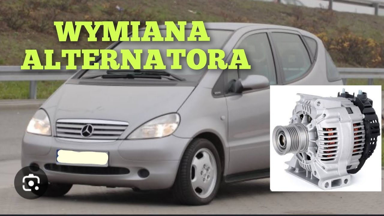 Jak wymienić alternator Mercedes w168 a160 wymiana alternatora wyjąć ...