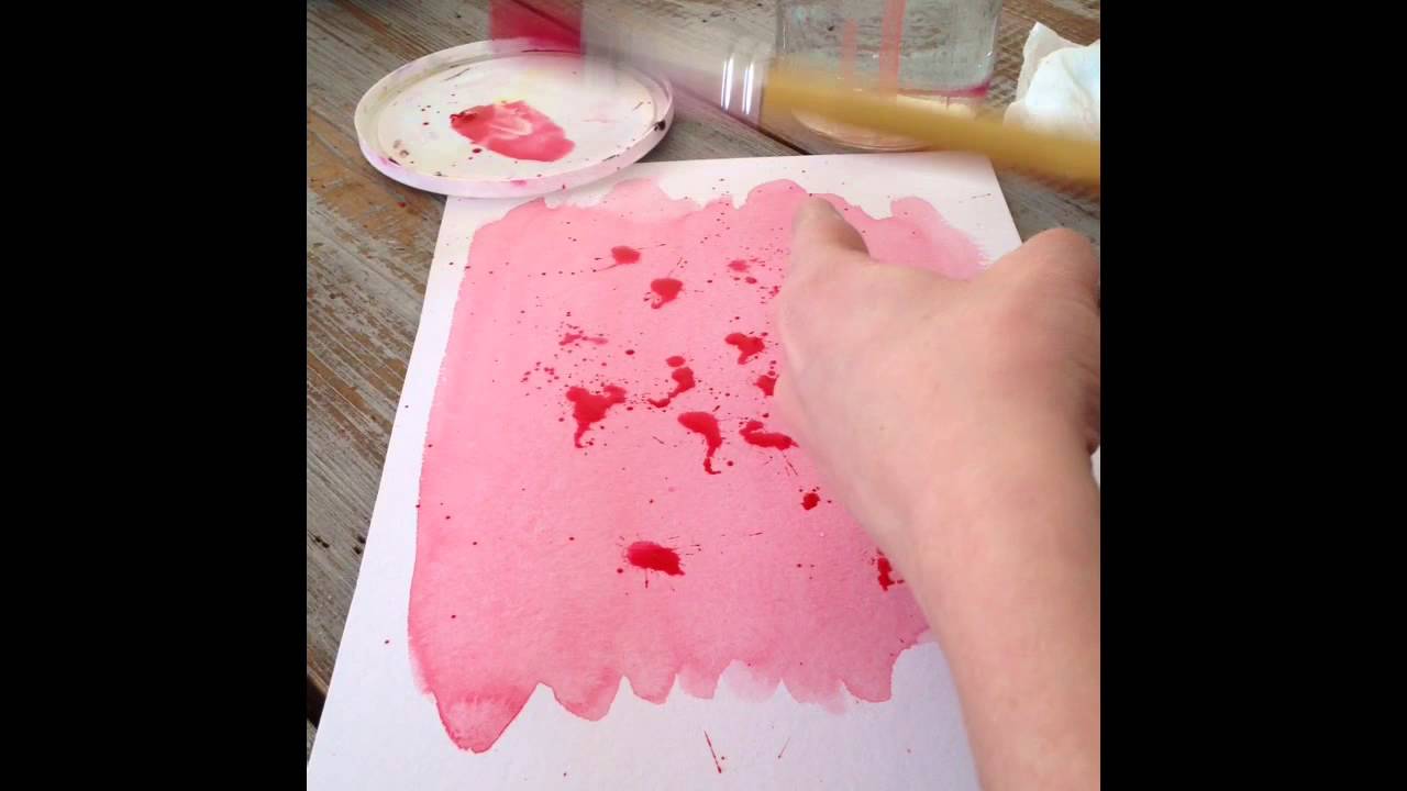 Spatter & splatter - YouTube