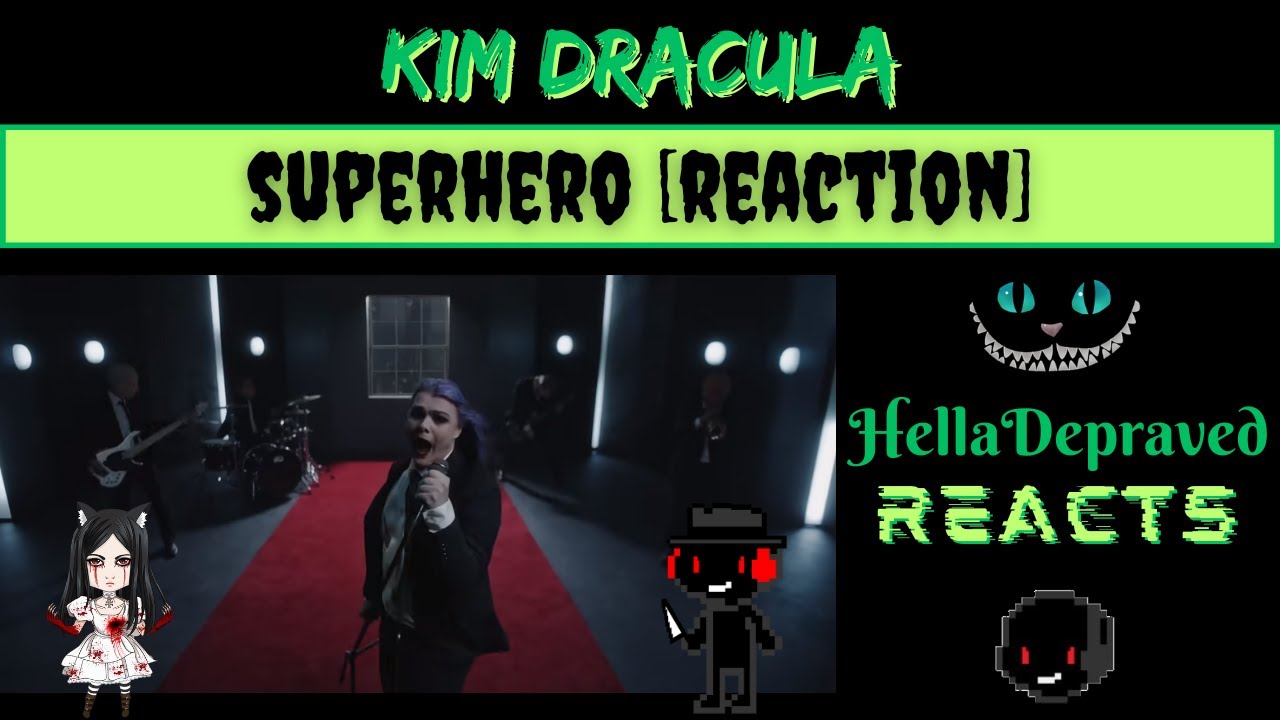 [REACTION] Kim Dracula - Superhero - YouTube