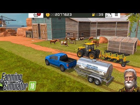 Fs18 süt nasıl satılır How and where is milk sold? Tractor simulator 