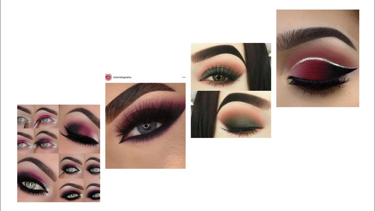very beautiful stylish elegant simple eyes makeup looks - YouTube