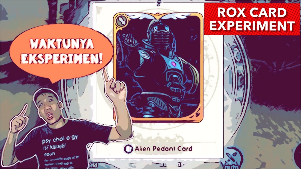[ROX] CARD EXPERIMENT! ALIEN PEDANT CARD ULTRAMAN REVIEW! SEBAGUS APA ...