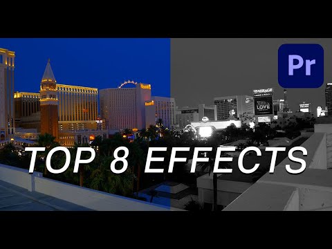 8 Best Effects YouTubers Use in ﻿Adobe Premiere Pro ﻿(NO PLUGINS) - YouTube