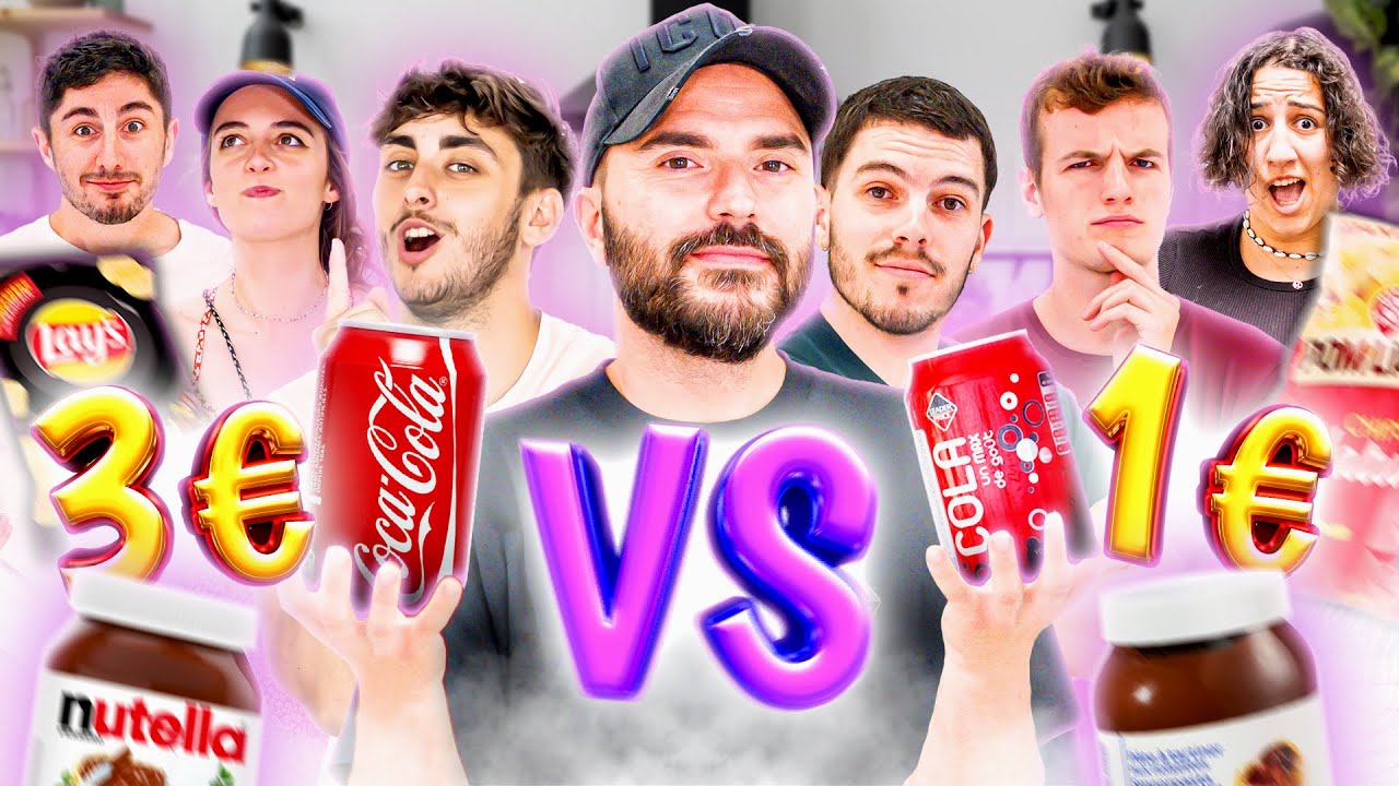 MARQUE VS SOUS-MARQUE : le premier qui trouve les 10 produits de marque ...