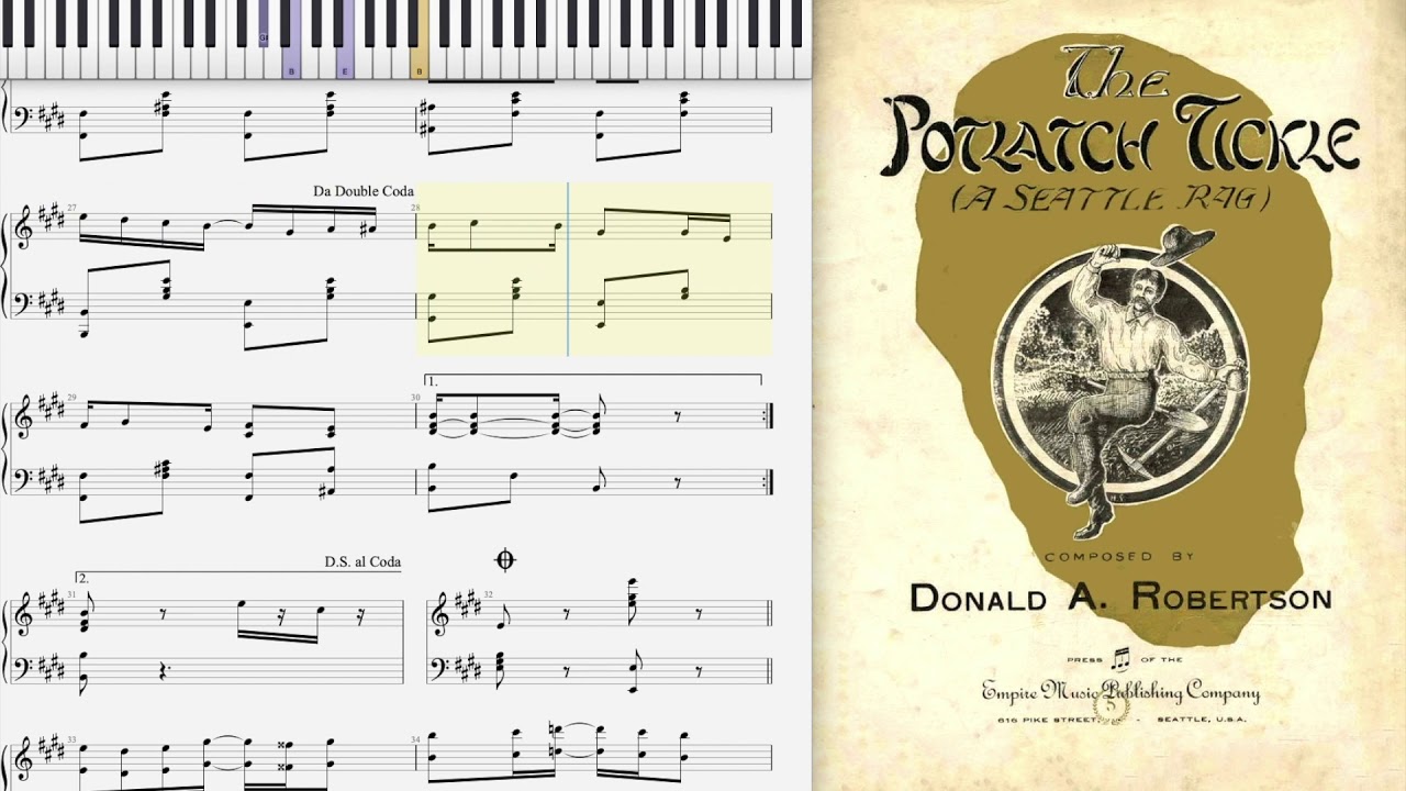 The Potlatch Tickle (Dorian Henry, piano rendition) - YouTube