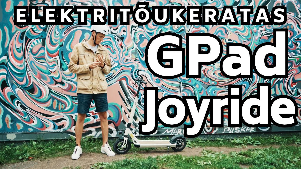 🛴Elektritõukeratas GPad Joyride ⚡️Ebatavaline ülevaade - YouTube