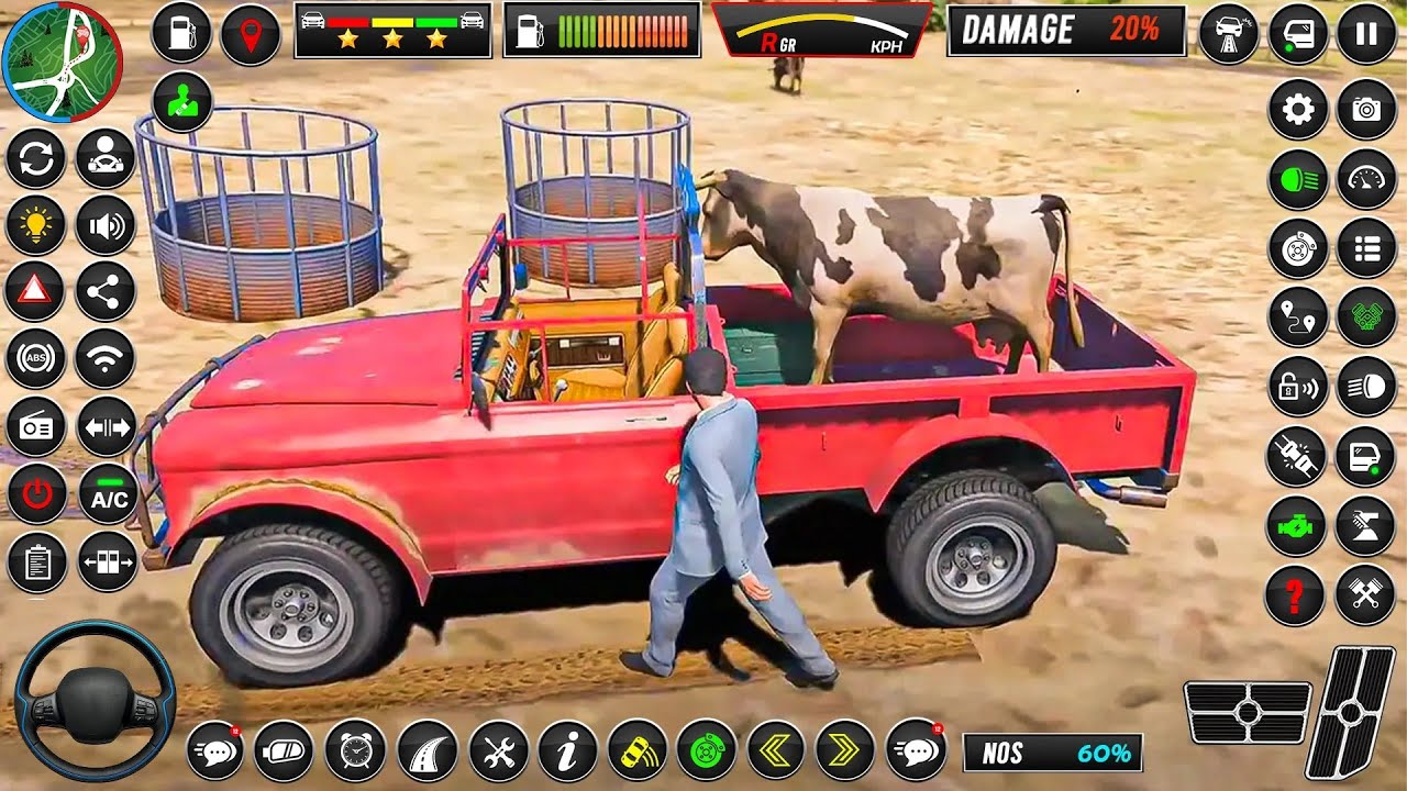 Animal Truck Game Transport 3D - Wild Animal Transport - Android ...