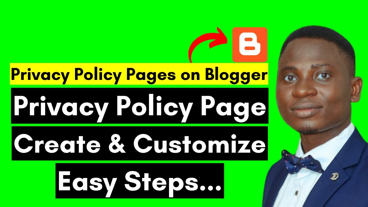 Free Blogger Templates | Privacy Policy Generator - YouTube