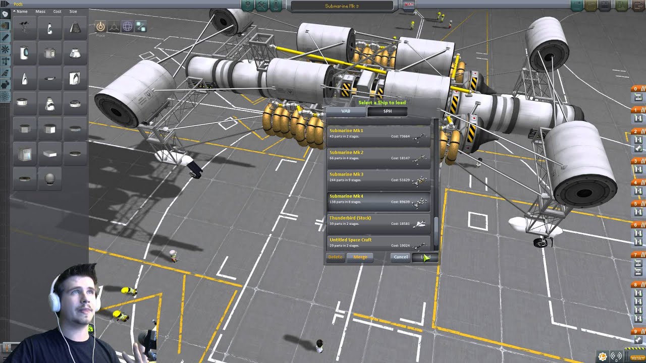 1.0.5 Submarine With Stock Parts!-Kerbal Space Program - YouTube