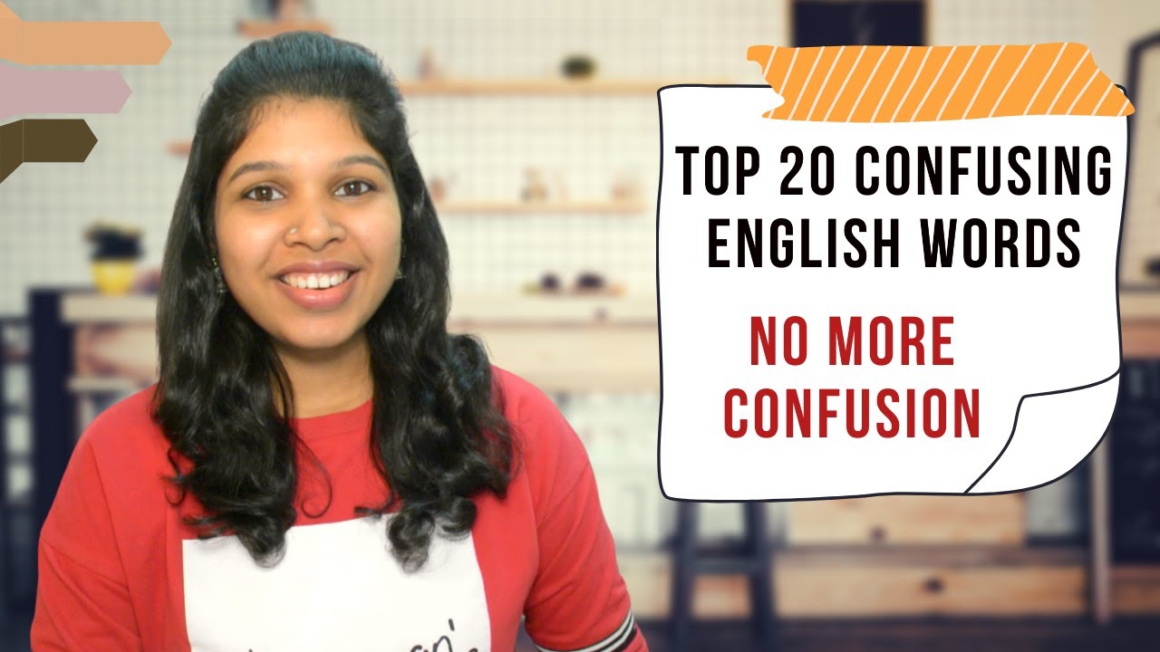 Know the difference between these CONFUSING WORDS in English | Update ...