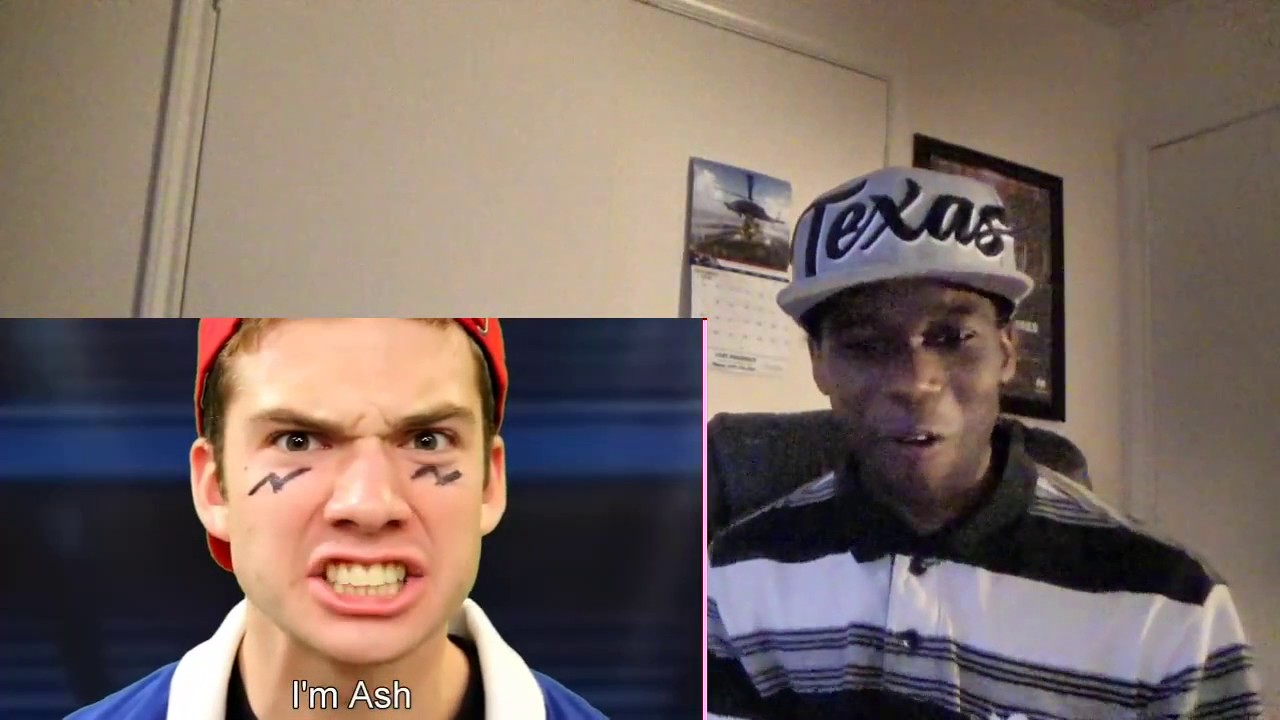 Ash Vs Red RAP BATTLE Reaction!!! - YouTube
