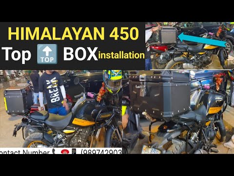 Himalayan 450 Top Box Himalayan back Box Himalayan Tourism Box ...