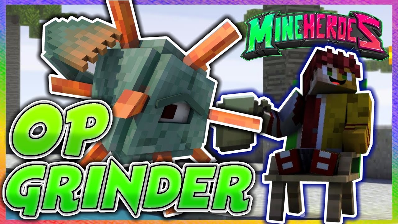 MOST OP GUARDIAN GRINDER - Mineheroes Skyblock Ep.38 - YouTube