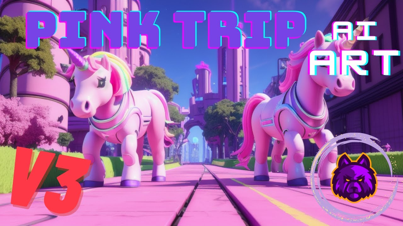 Pink Trip V3: A Trippy Adventure through AI Art by SwissPitbull - YouTube