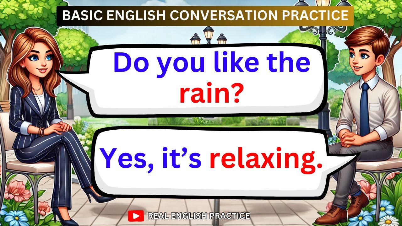 Basic English Conversation Practice | Questions and Answers | Listening ...