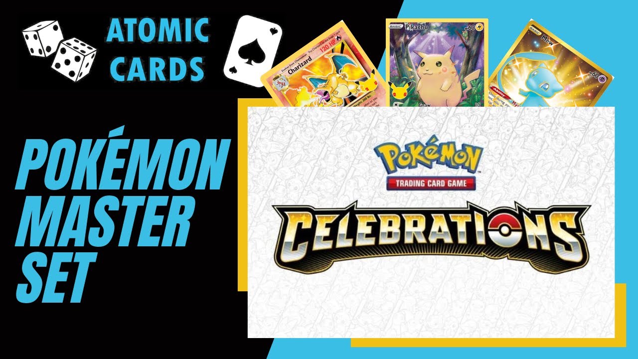 Pokémon Master Set - Celebrations - YouTube