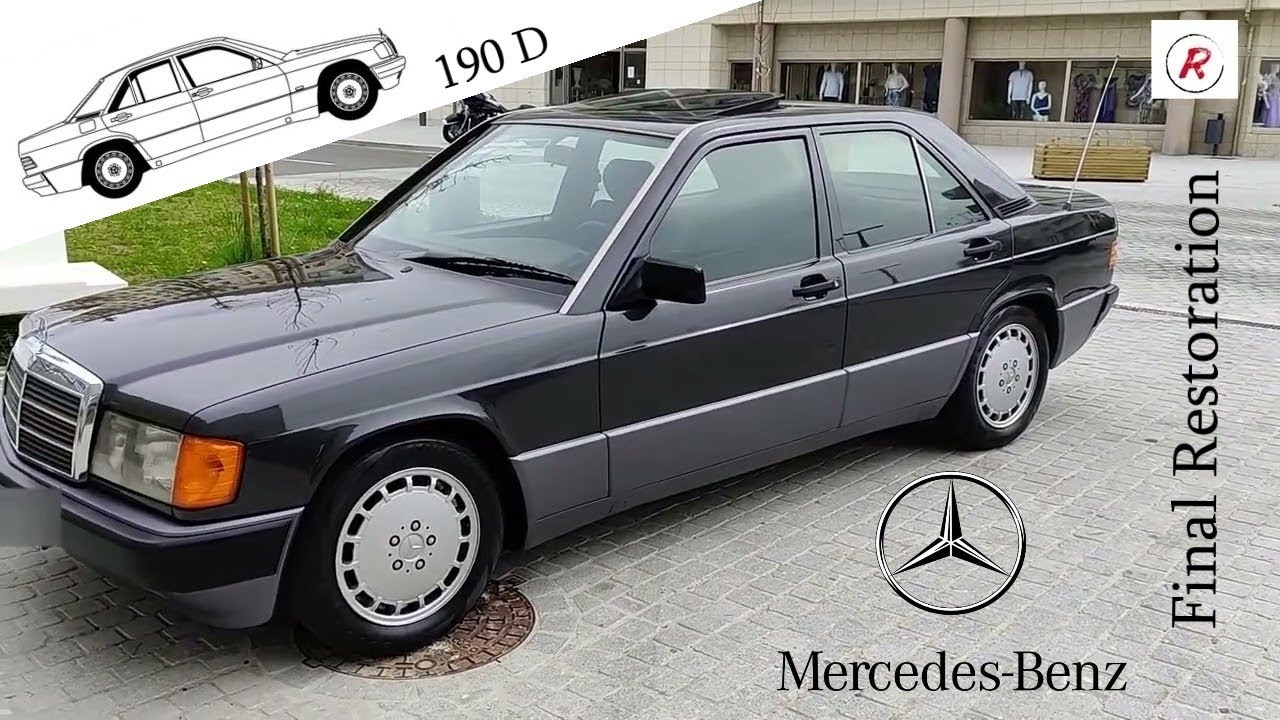 Mercedes-Benz 190D Final Restauration - YouTube