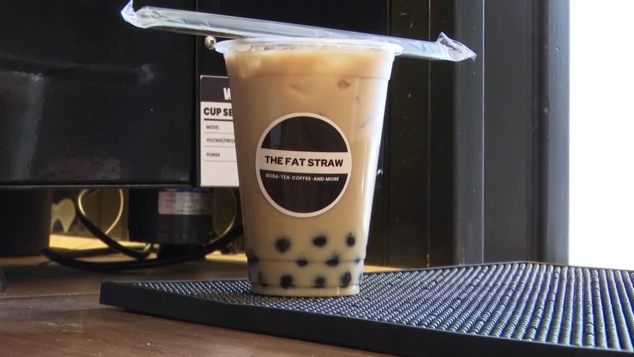 New boba tea business bringing 'something different' to Roundup - YouTube
