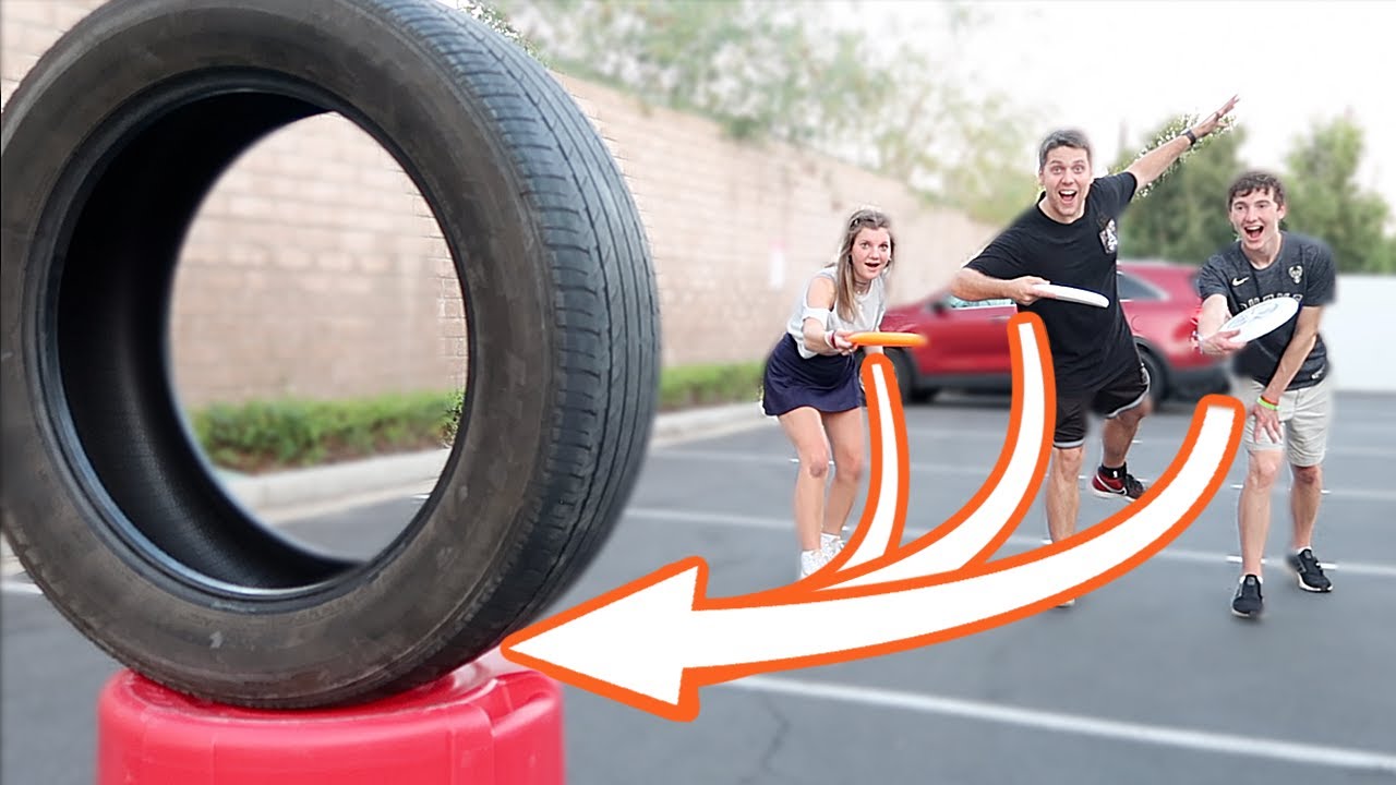 First to score 10 Trick Shots WINS! | Match Up - YouTube