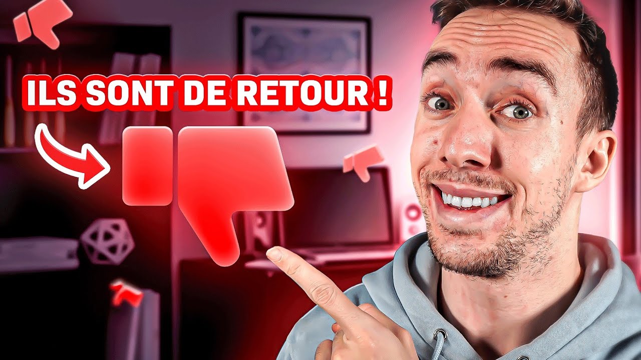 Comment récupérer les Pouces Rouges sur YouTube - YouTube